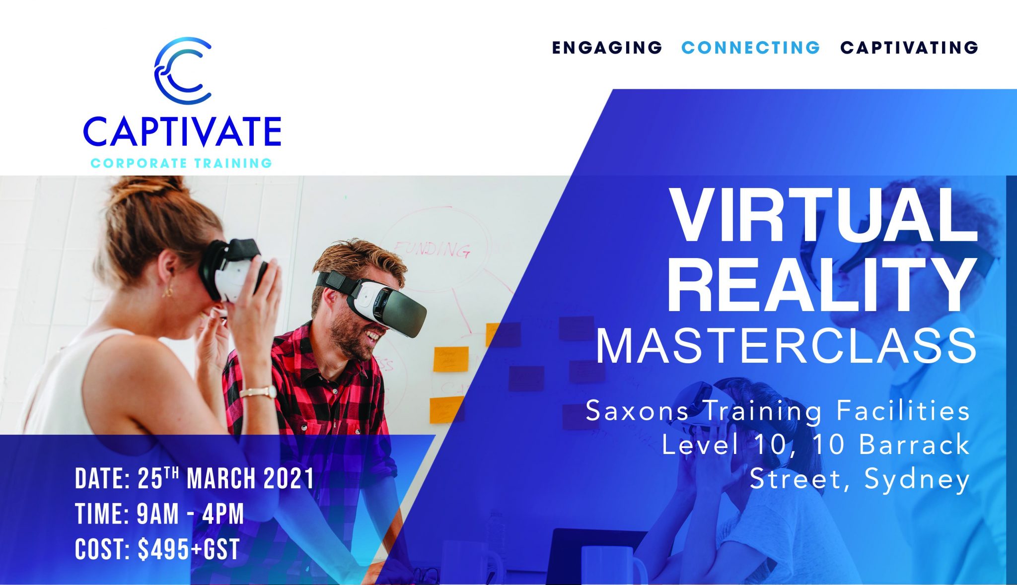 Virtual Reality Masterclass – Captivate Conferences